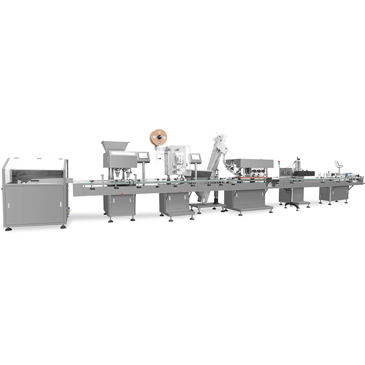 Integrated Tablets capsules pills Automatic Packing Line [medium-speed ...