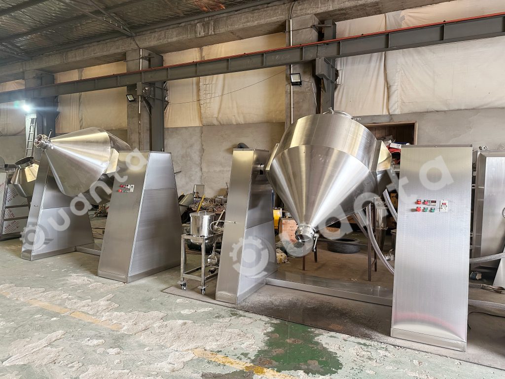 Two Sets of Double Cone Blending System are shipped to the Poland ...