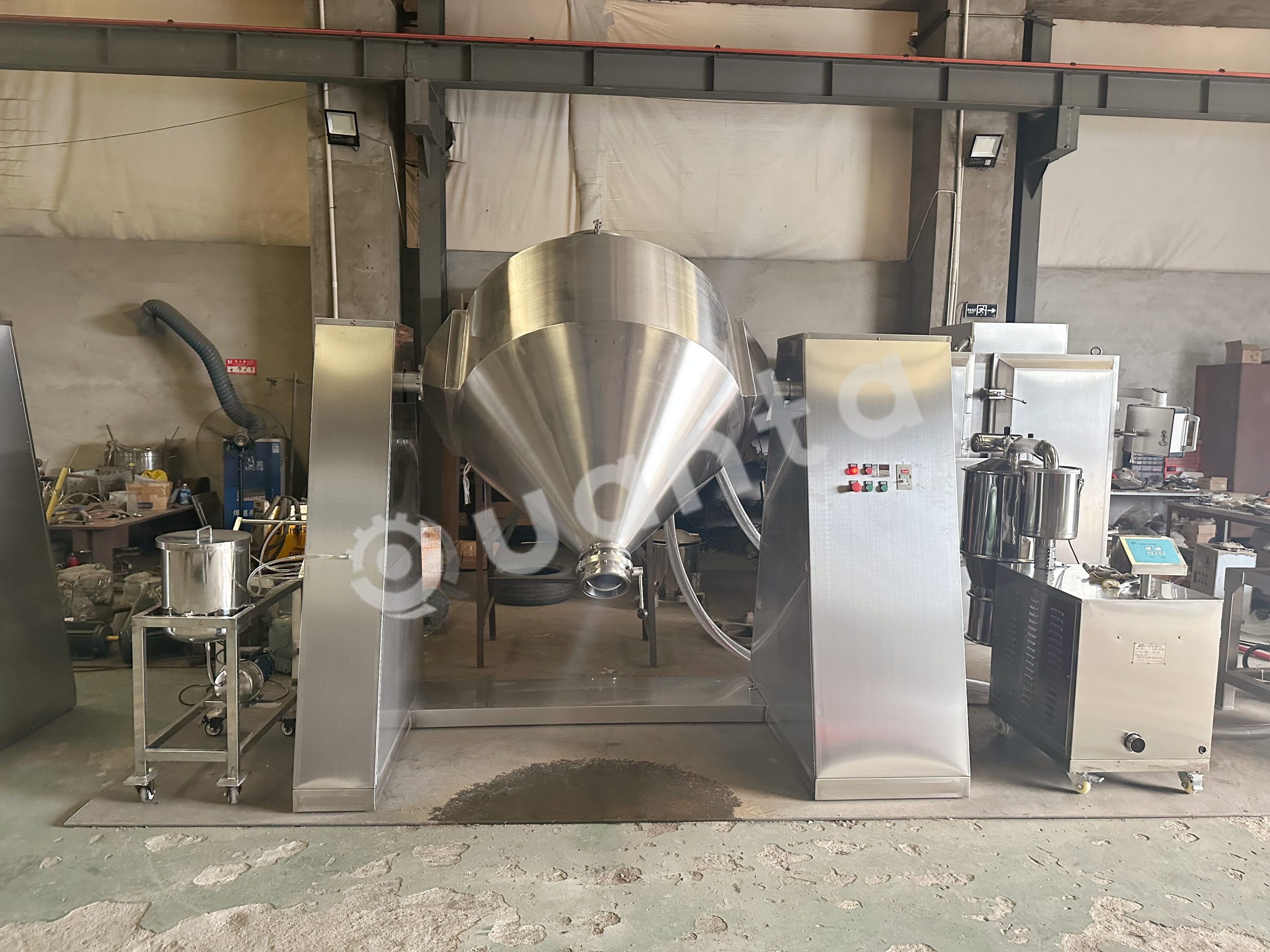Two Sets of Double Cone Blending System are shipped to the Poland ...
