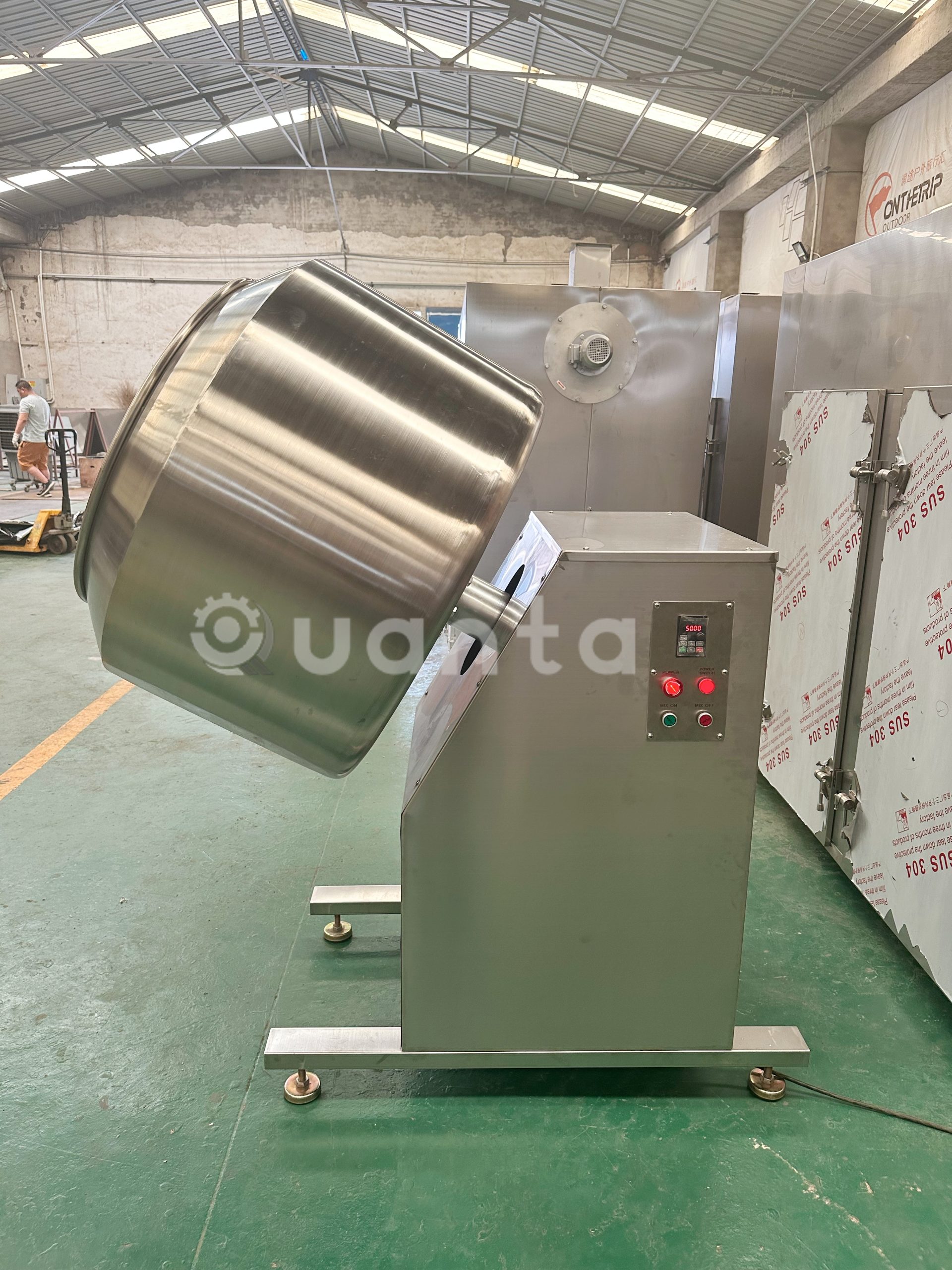 One Unit of Panning Machine is ready for shipping to Russia - Quanta ...