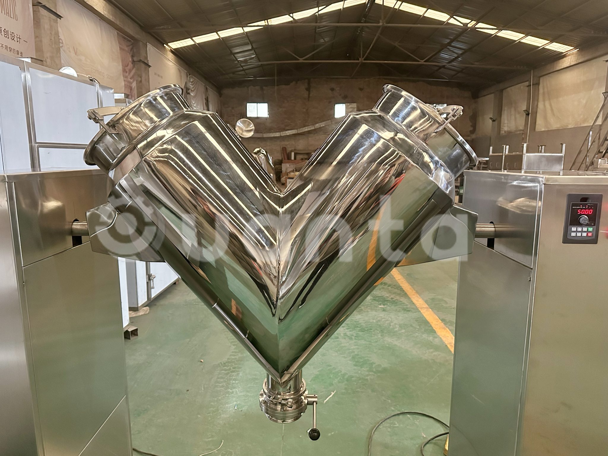 V-type Mixer to the United States - Quanta Machinery