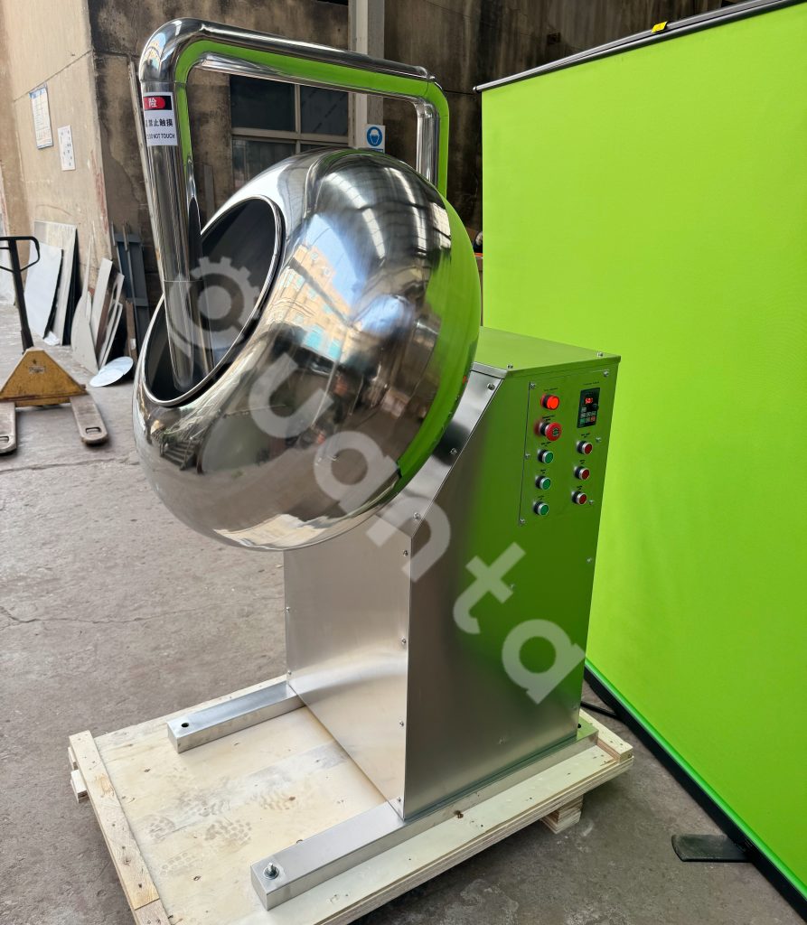 Chocolate panning machine has been successfully shipped to Dubai ...