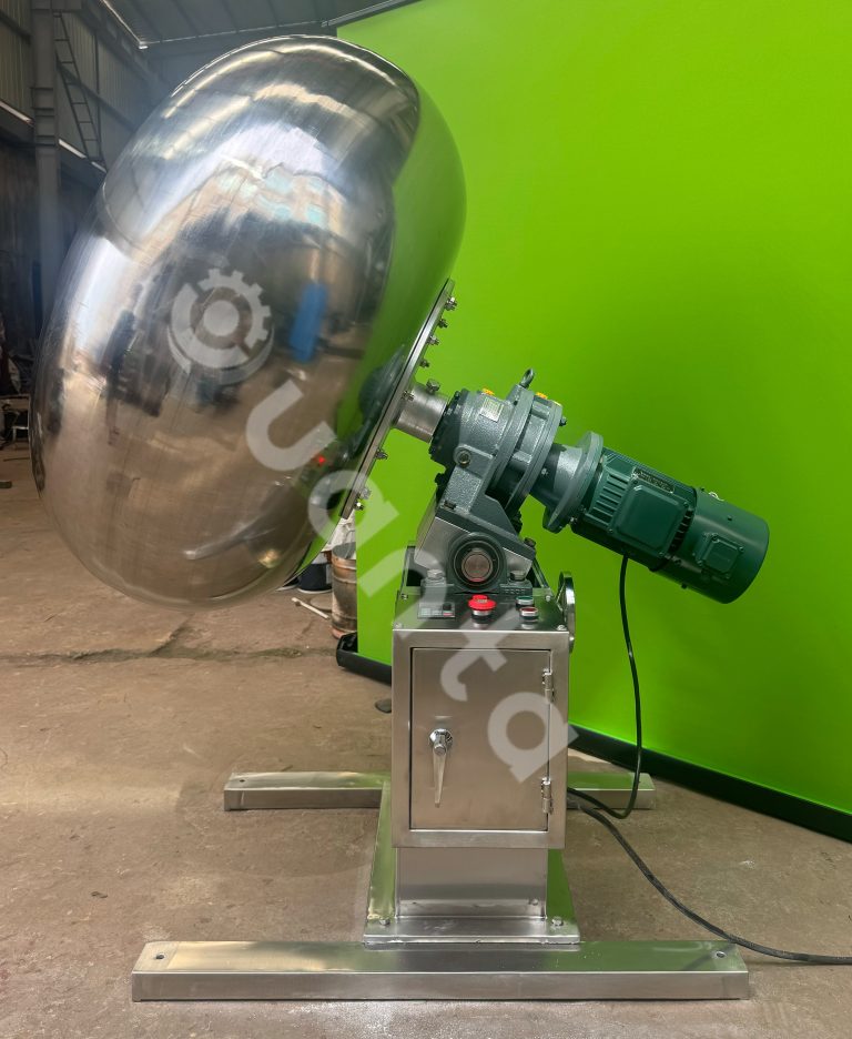 Custom case BY-1000 Coating Drum - Quanta Machinery